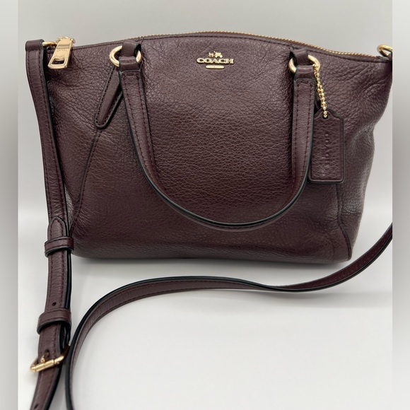 Coach | Bags | Brown Coach Mini Kelsey Two Way | Poshmark